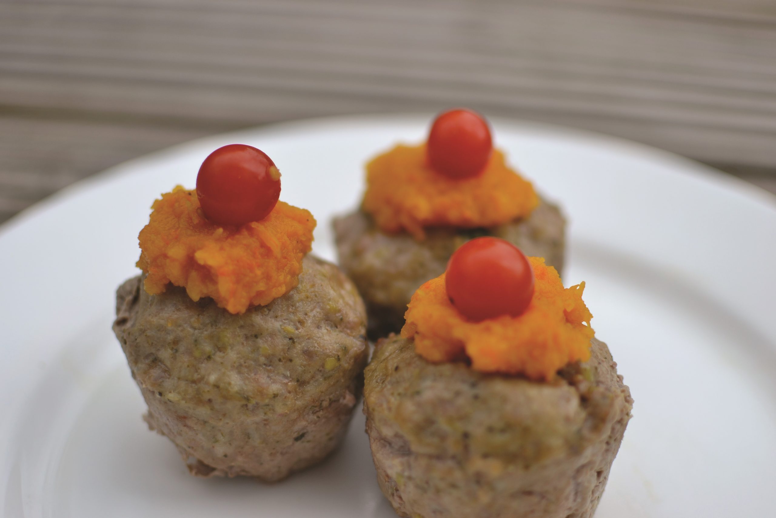 Pesto Pork Cupcakes - Fitter Food - Fitter Food