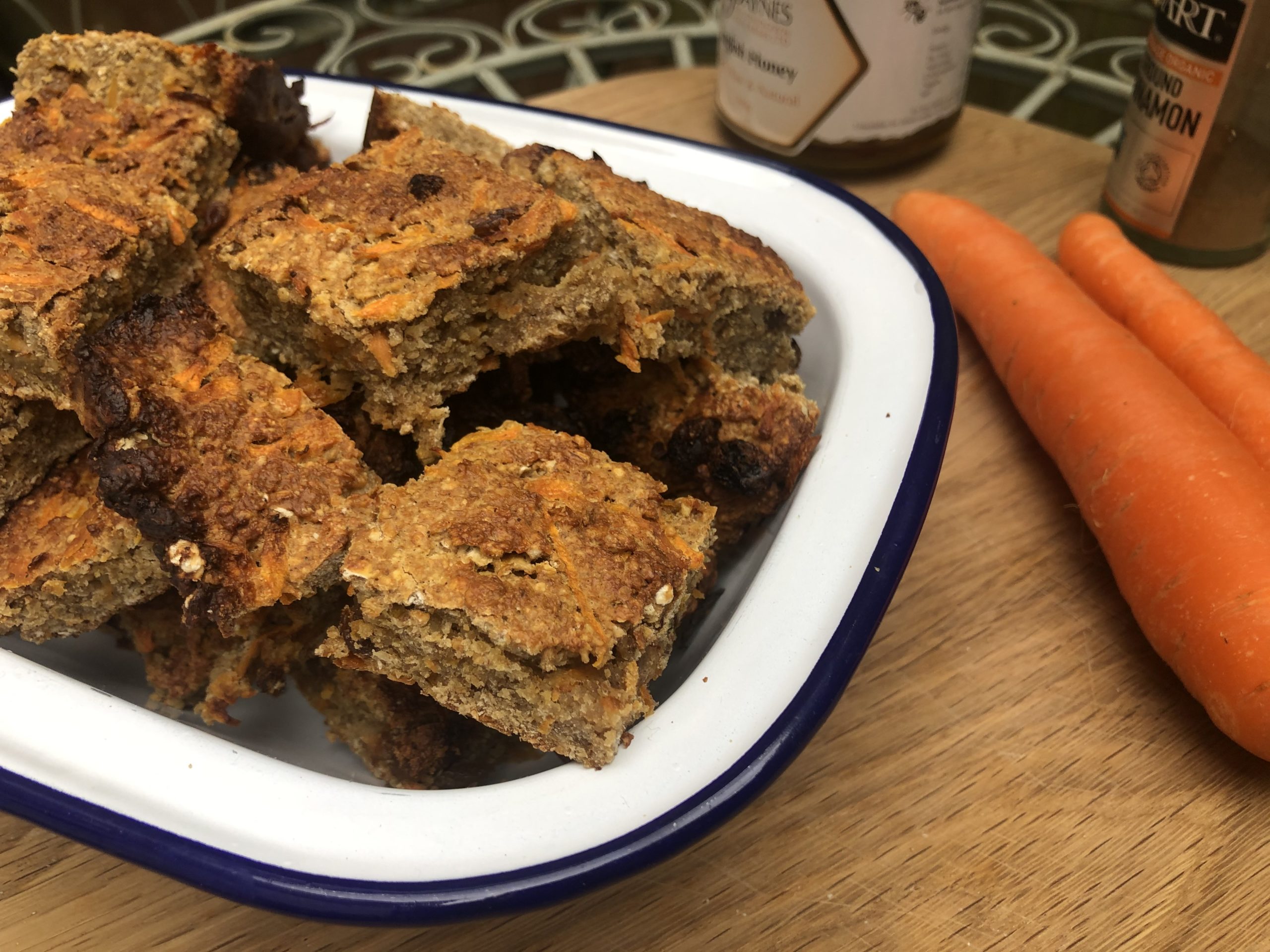 Carrot Cake Flapjack - Fitter Food - Fitter Food