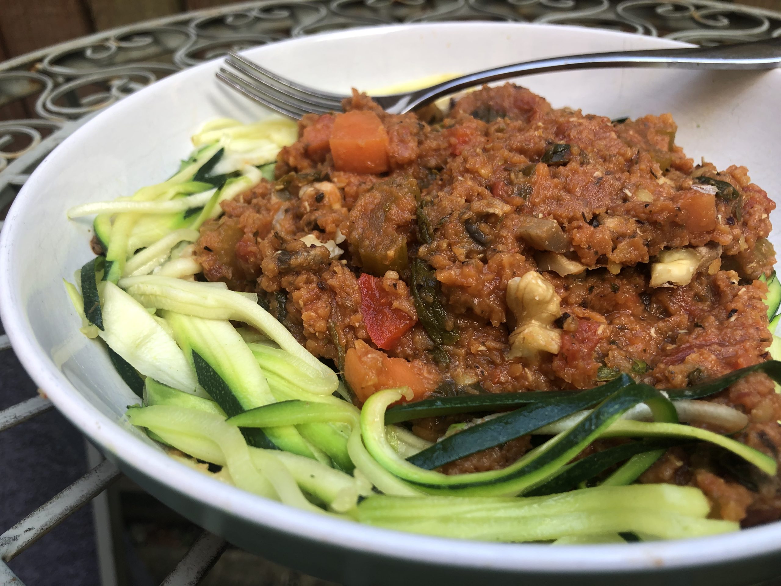 Lentil and Walnut Ragu - Fitter Food - Fitter Food