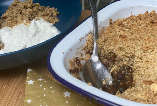 Chrimbo Crumble - Fitter Food - Fitter Food